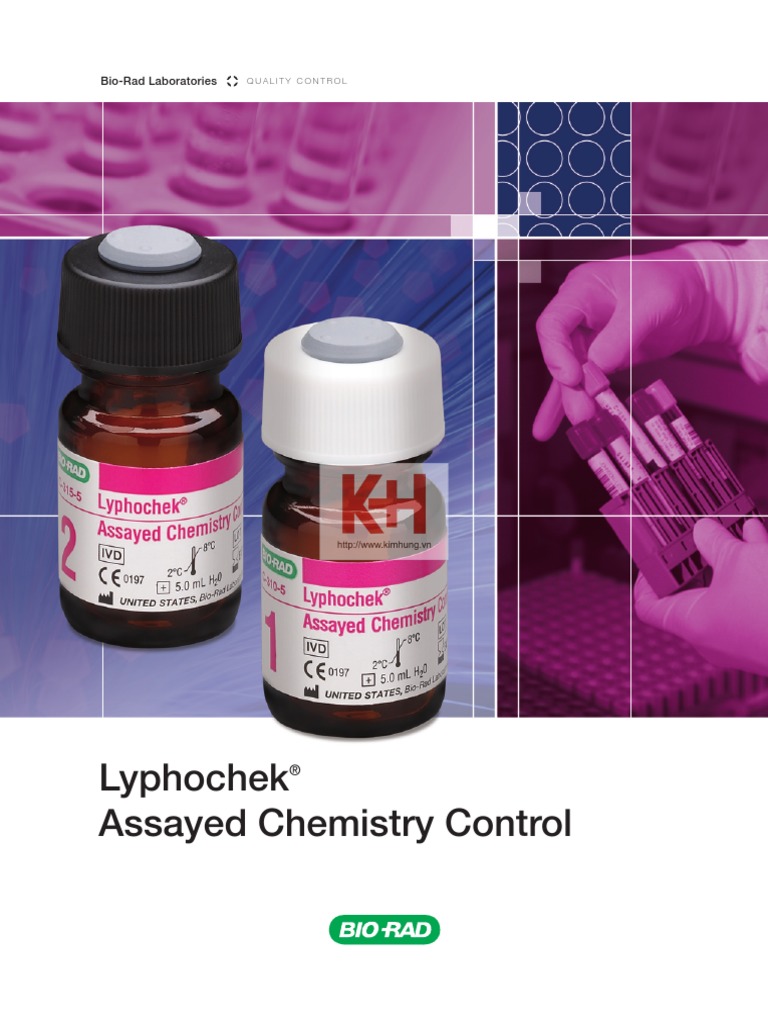 Lyphochek Assayed Chemistry Control: Bio-Rad Laboratories | PDF ...