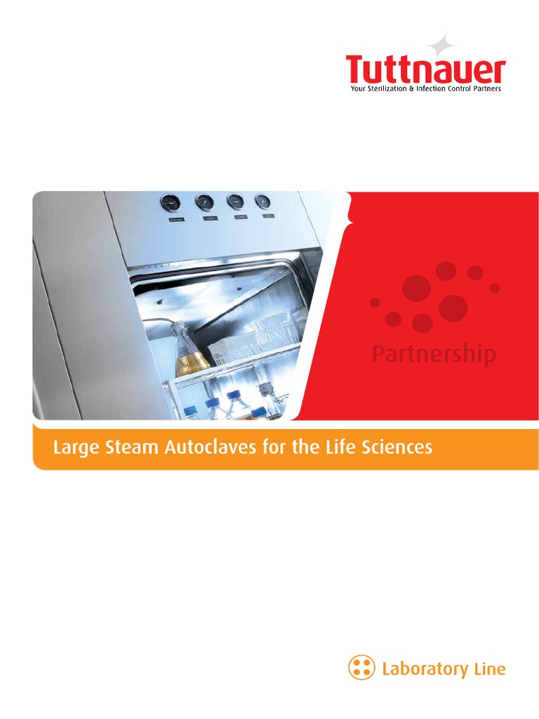 Lab Large Tuttnauer 11-02-14 | PDF | Sterilization (Microbiology) | Steam