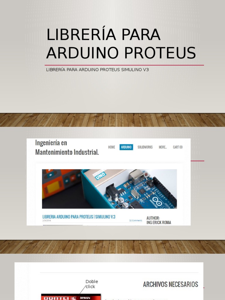 Librería para Arduino Proteus - A | PDF
