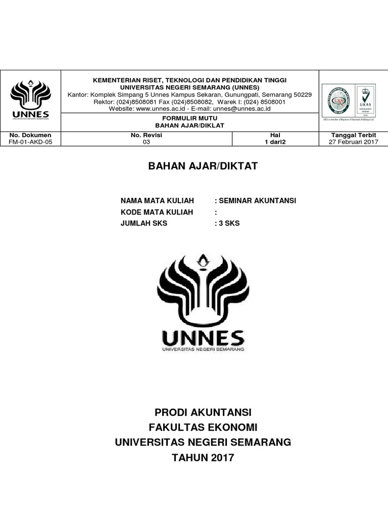 BA Seminar Akuntansi | PDF