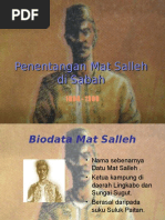 Penentangan Mat Salleh Di Sabah | PDF
