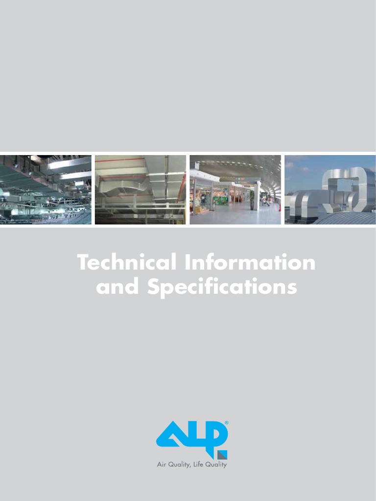 31 ALP SYSTEM Technical Info and Specifications ENG | PDF | Duct (Flow ...