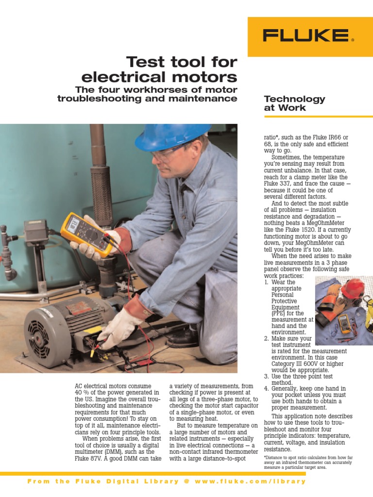 Trouble Shooting of Motor Prob | PDF | Electrical Resistance And ...