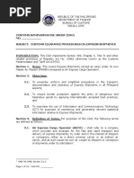 Bureau of Customs Customs Memorandum Order No. 09-2021 | PDF