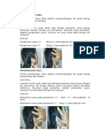 Tes Pendengaran Dengan Garpu Tala | PDF