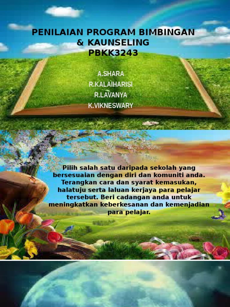 Penilaian Program Bimbingan & Kaunseling | PDF