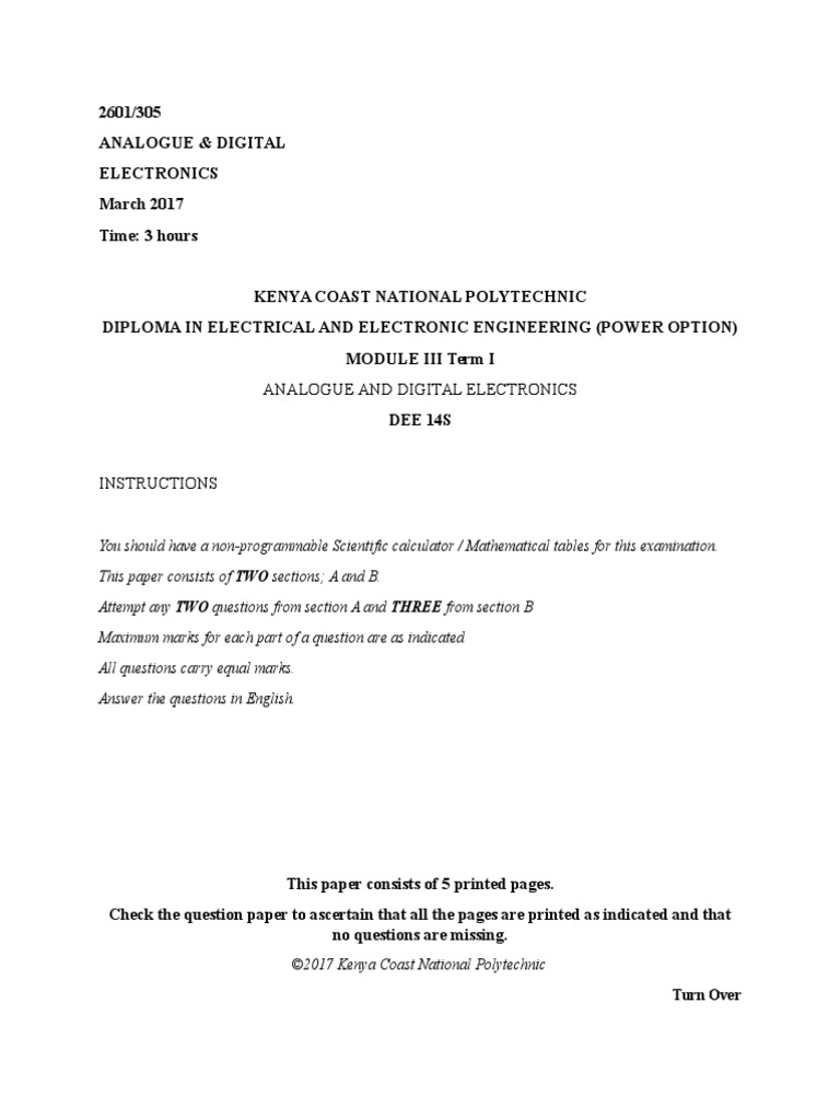 Power Electronics Exam | PDF | Engineering | Electronics