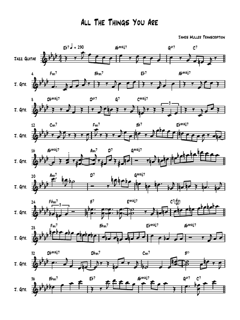 All The Things You Are - Full Score.pdf