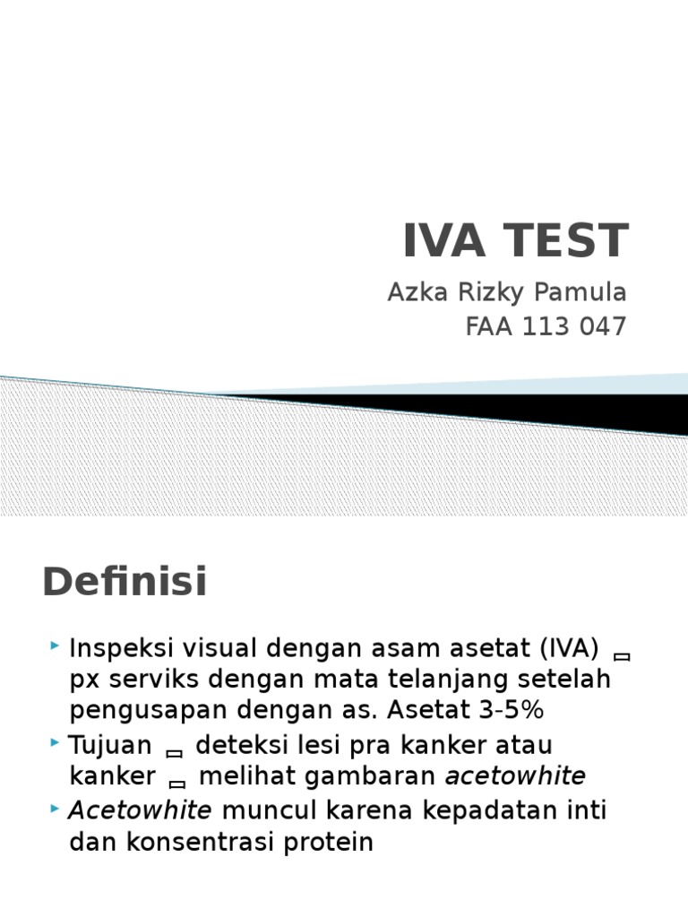 IVA TEST