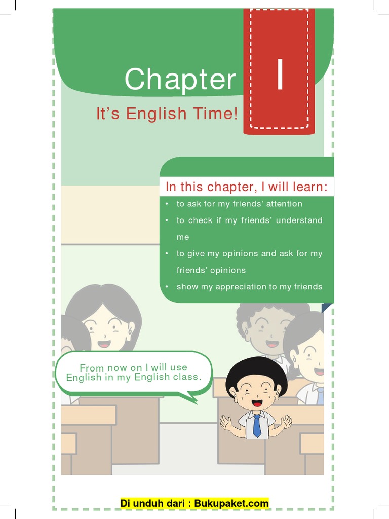 Chapter 1 It's English Time | PDF