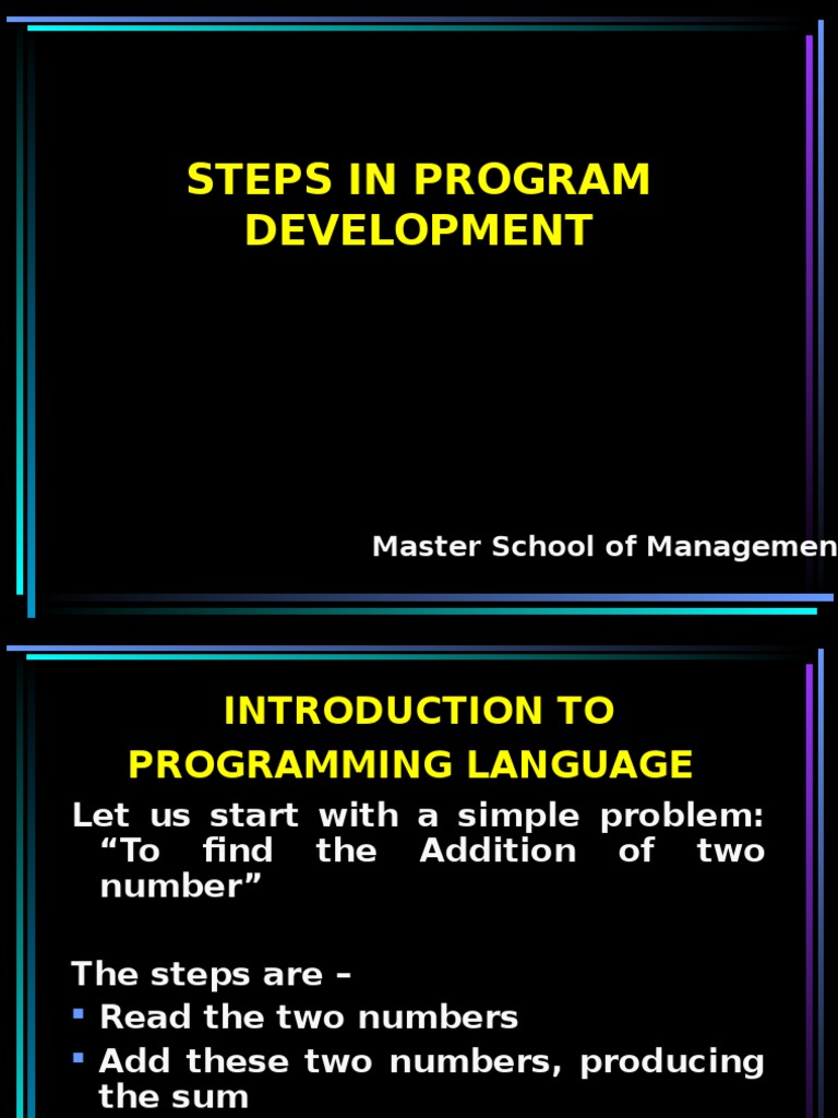 Steps in Programme Development | PDF | Debugging | Computer Programming