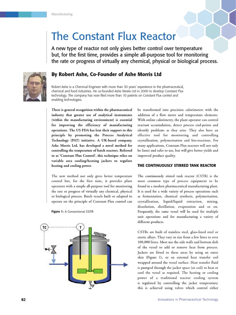 Constant Flux Reactor | Heat | Heat Transfer