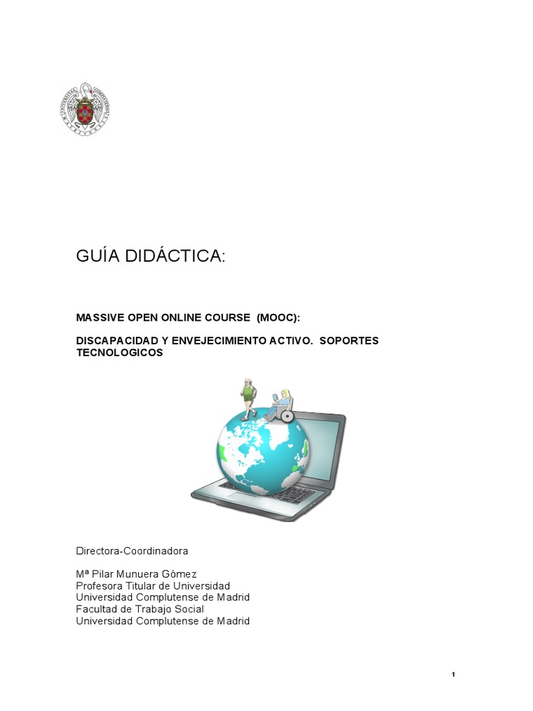 Ucm Dis Guia Mooc | PDF | Tecnología de información y comunicaciones | Invalidez