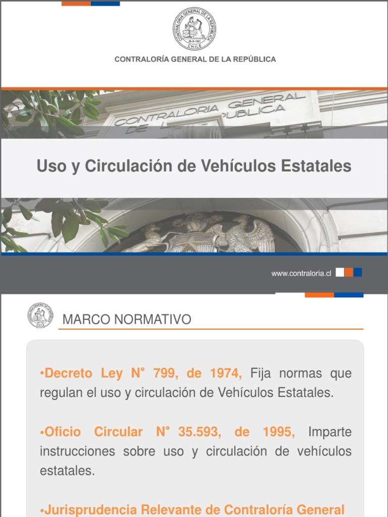 Manual de Vehículos - CGR | PDF | Póliza de seguros | Caso de ley