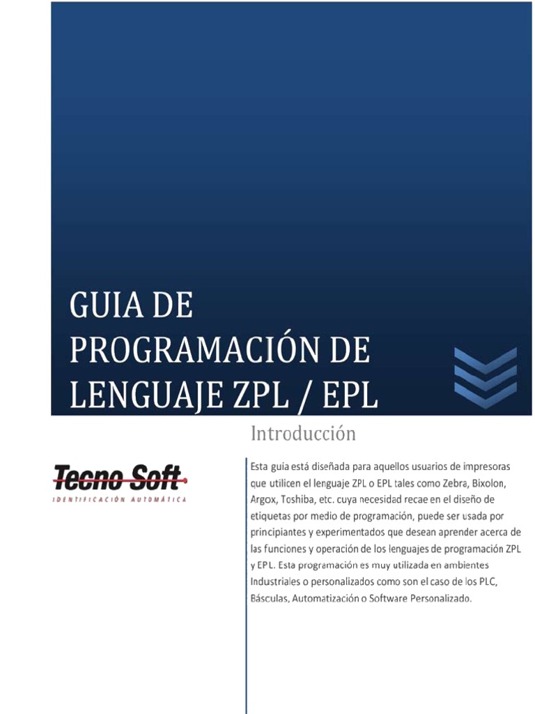 Lenguaje ZPL EPL - 2 PDF | PDF