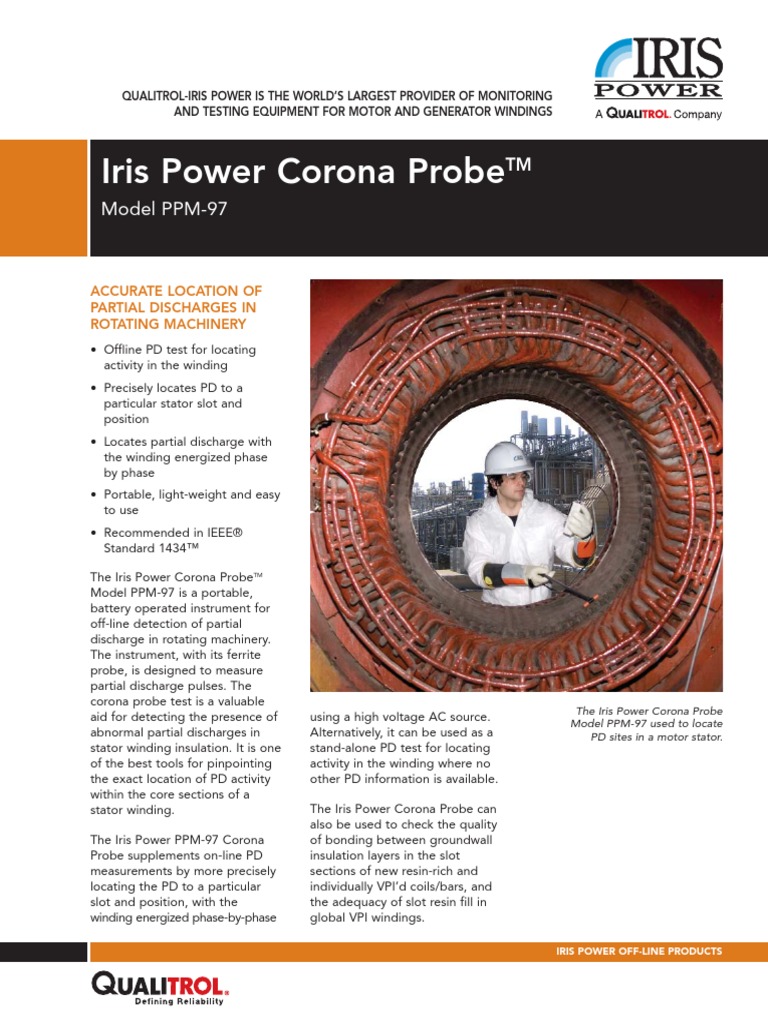 Corona Probe Brochure | PDF | Components | Electrical Engineering