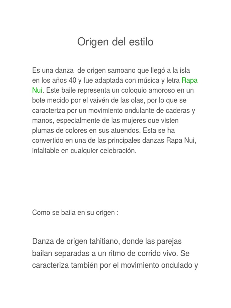 Pascuense) | PDF | Ropa | Bailes