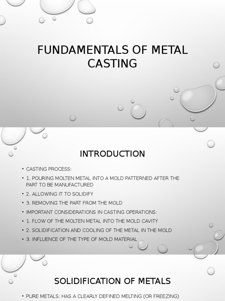 Metal Casting | PDF