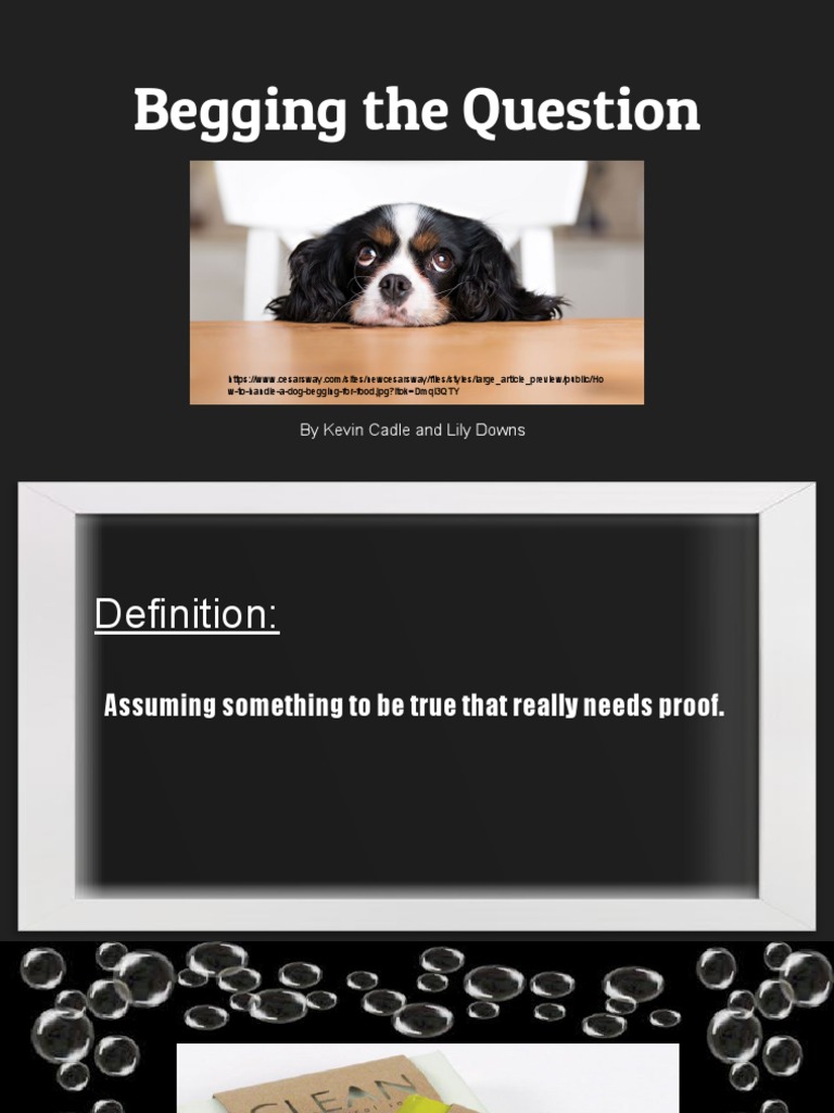 Begging The Question | PDF | Advertising