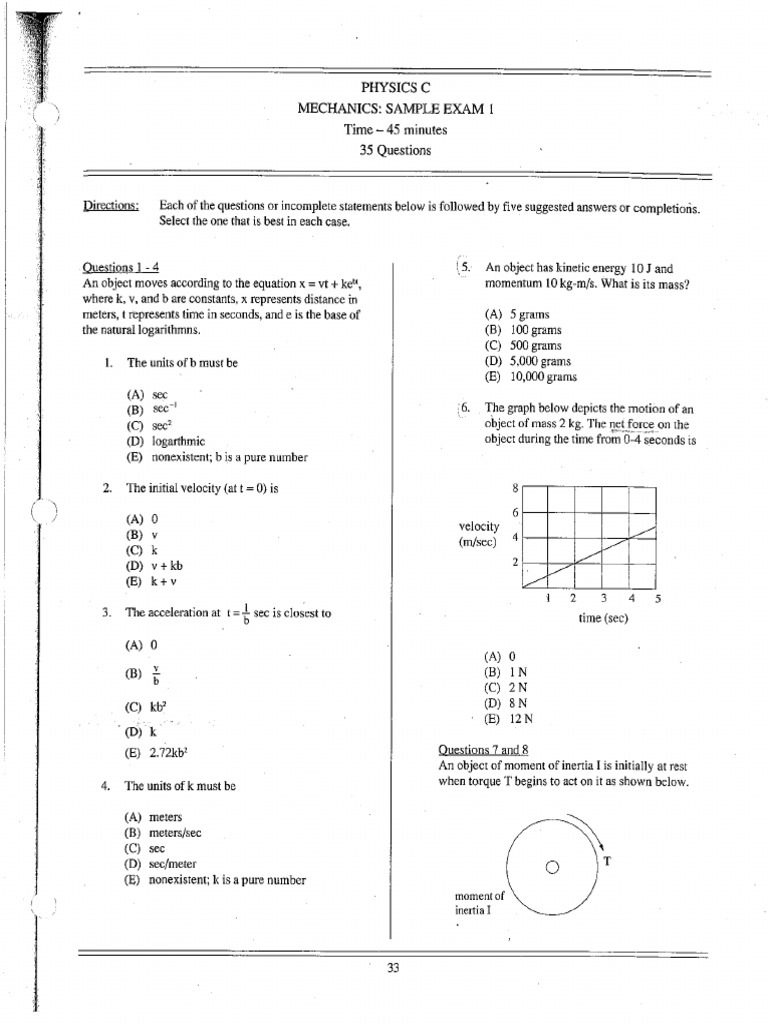 APC Mech Sample MC 1 | PDF