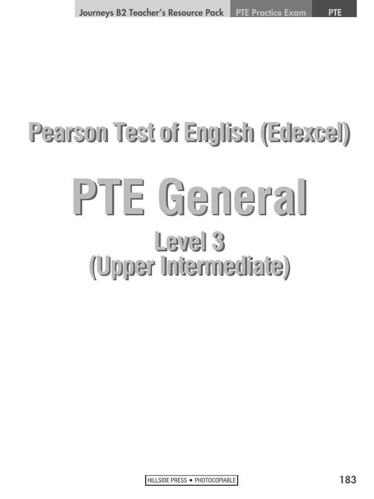 PTE B2 Level Practice Exam Guide | PDF | Bees | Honey