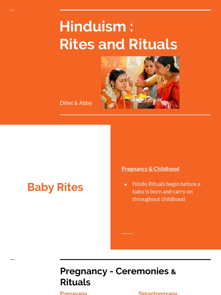 Hinduism Rites and Rituals | PDF