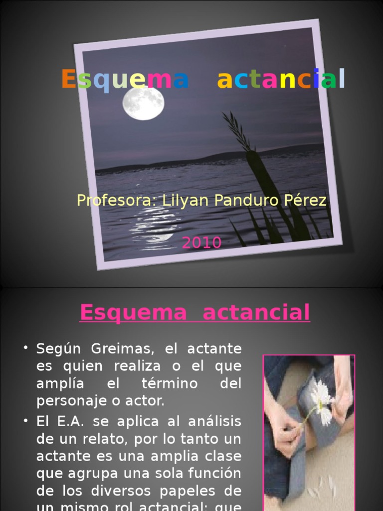 Esquema Actancial | PDF