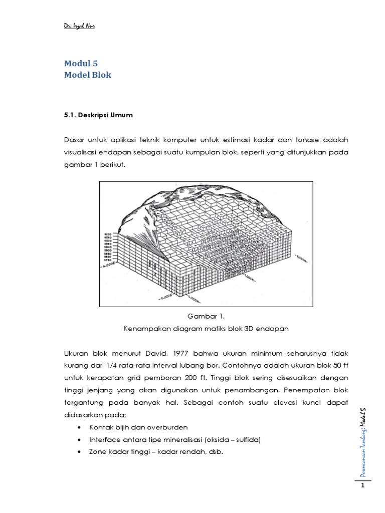 Modul 05 Model Blok | PDF