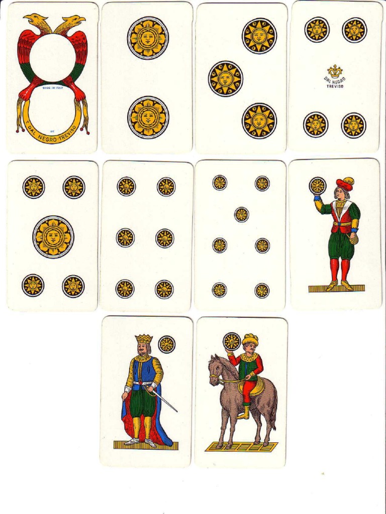 Carte Da Gioco Napoletane (Denari) | PDF