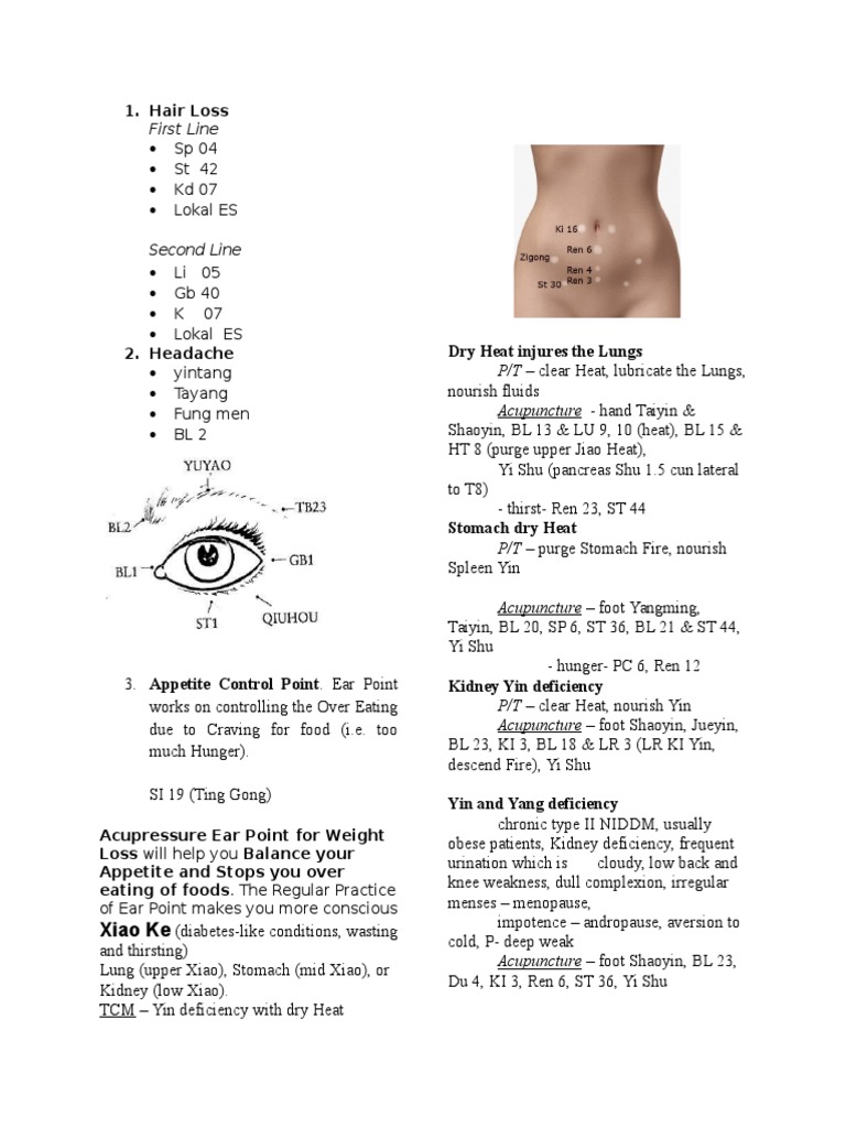 Accu Point | PDF | Traditional Chinese Medicine | Asian Traditional ...