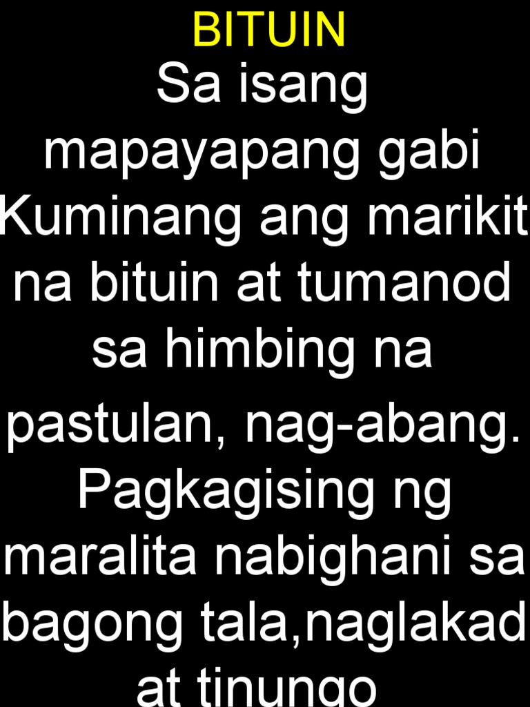 Bituin | PDF