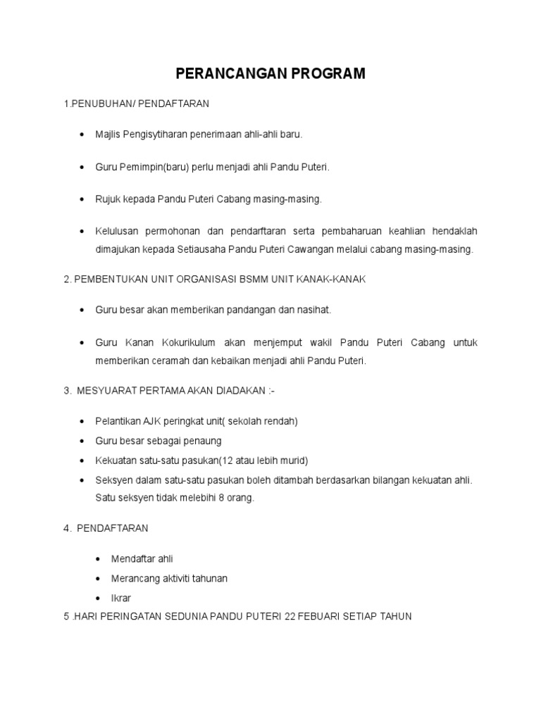 Perancangan Program | PDF | Bisnis