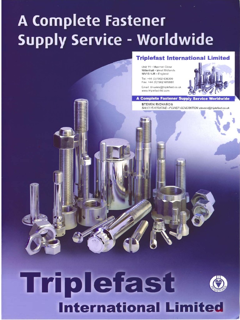 Triplefast Fastener | PDF