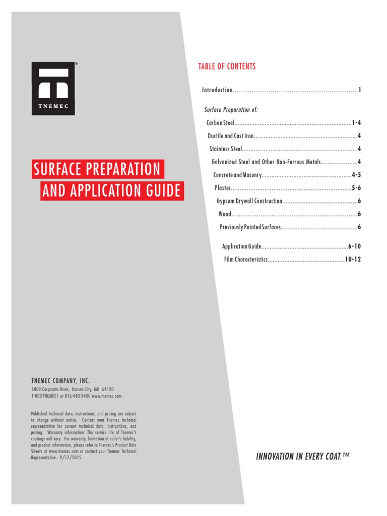 APP GUIDE - General Surface Prep Guide PDF | PDF | Galvanization | Corrosion