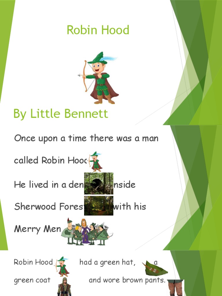 Robin Hood Story | PDF