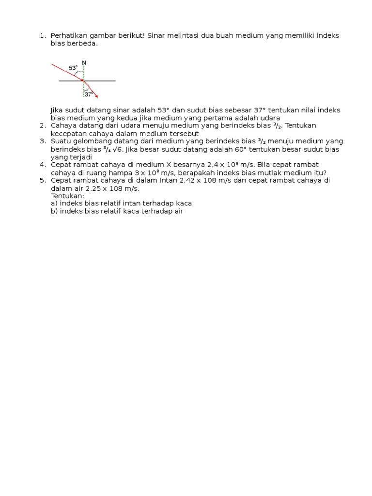 Soal Indeks Bias | PDF