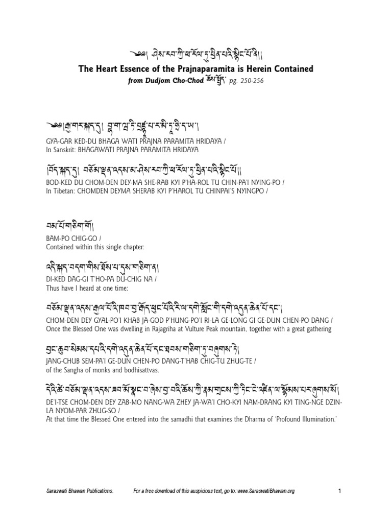 Prajnaparamita Sutra PDF | PDF