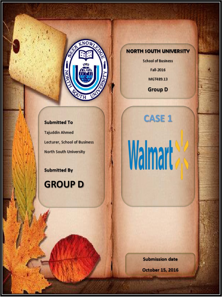 Walmart Cover Page FINAL | PDF