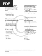 Part 1 ORE Sample Questions v2 | PDF | Dental Implant | Dentures