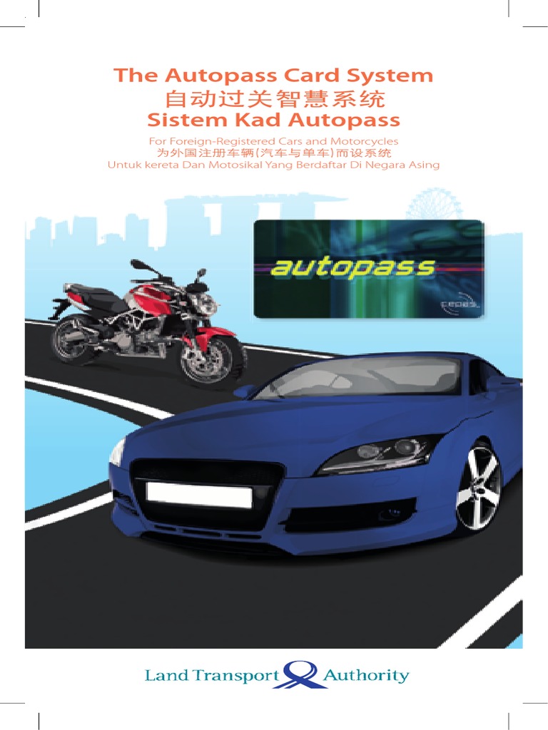 Singapor Autopass - Card - System - Brochure PDF | PDF | Land Transport ...