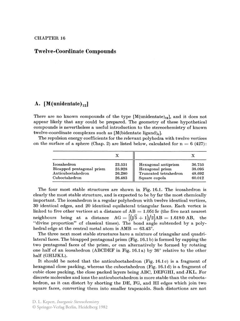 Twelve Coordinate Compounds | PDF | Convex Geometry | Linear Programming