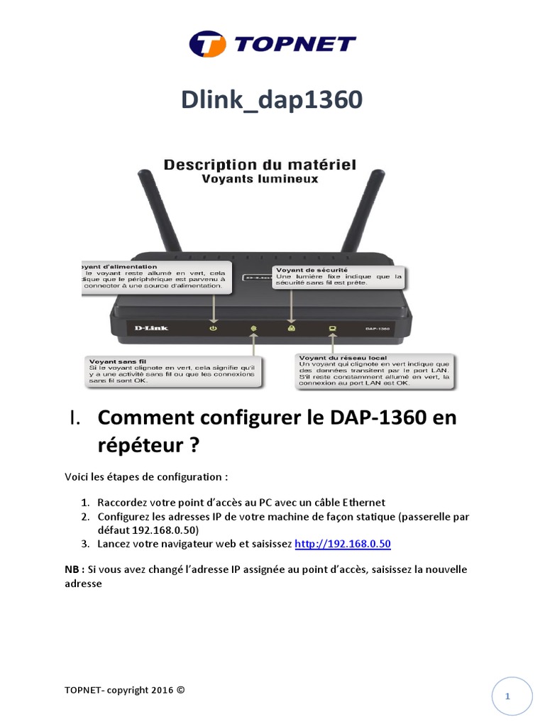 Dlink Dap 1360 | PDF | Wi-Fi | Ethernet