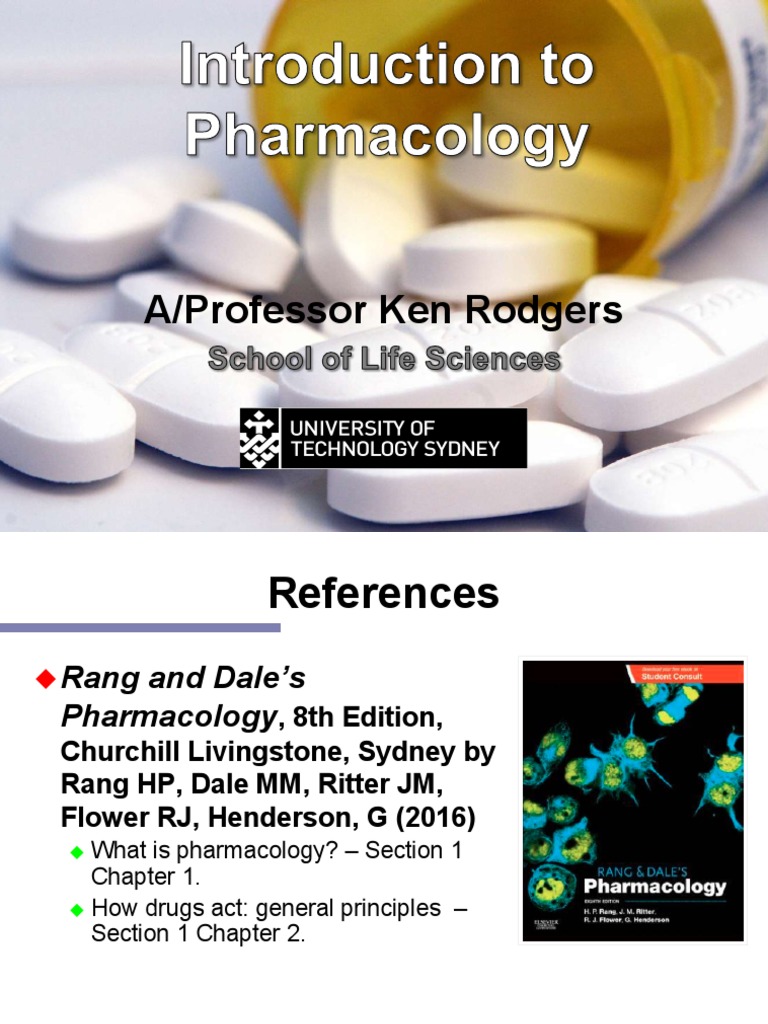 PCOL1 2017 Introduction To Pharmacol | PDF | Pharmacology ...