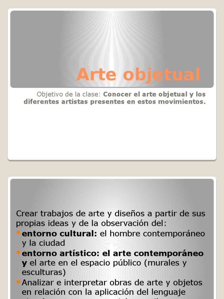 Arte Objetual | PDF