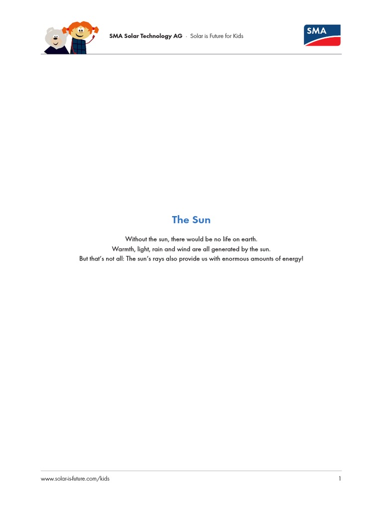 The Sun PDF | PDF | Sun | Earth