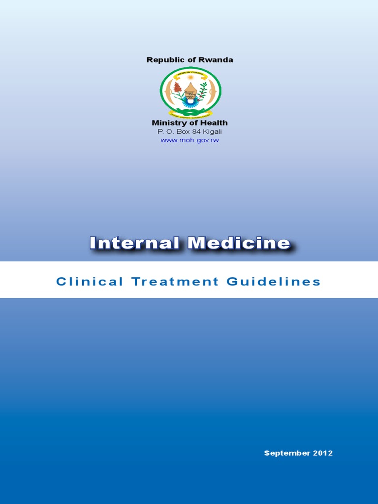 Internal Medicine Clinical Treatment Guidelines | PDF | Liver | Shock ...