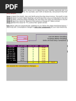 Electricity Bill Calculator Template Excel | PDF | Kilowatt Hour ...