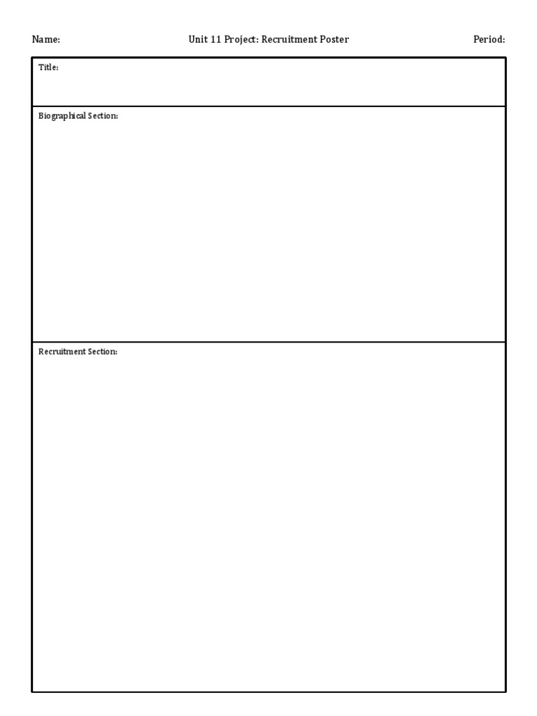 Unit 11 Project Template | PDF