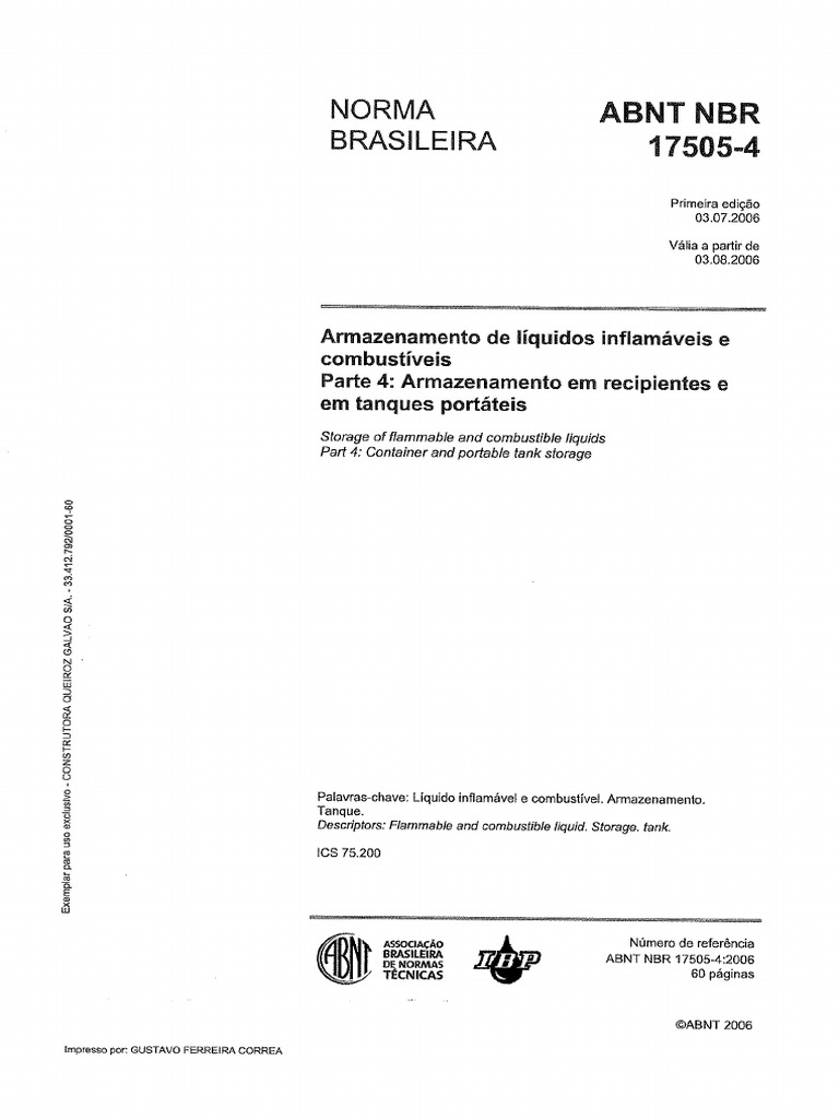 Abnt 17505 4
