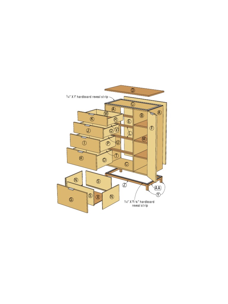 " X 1" Hardboard Reveal Strip | PDF